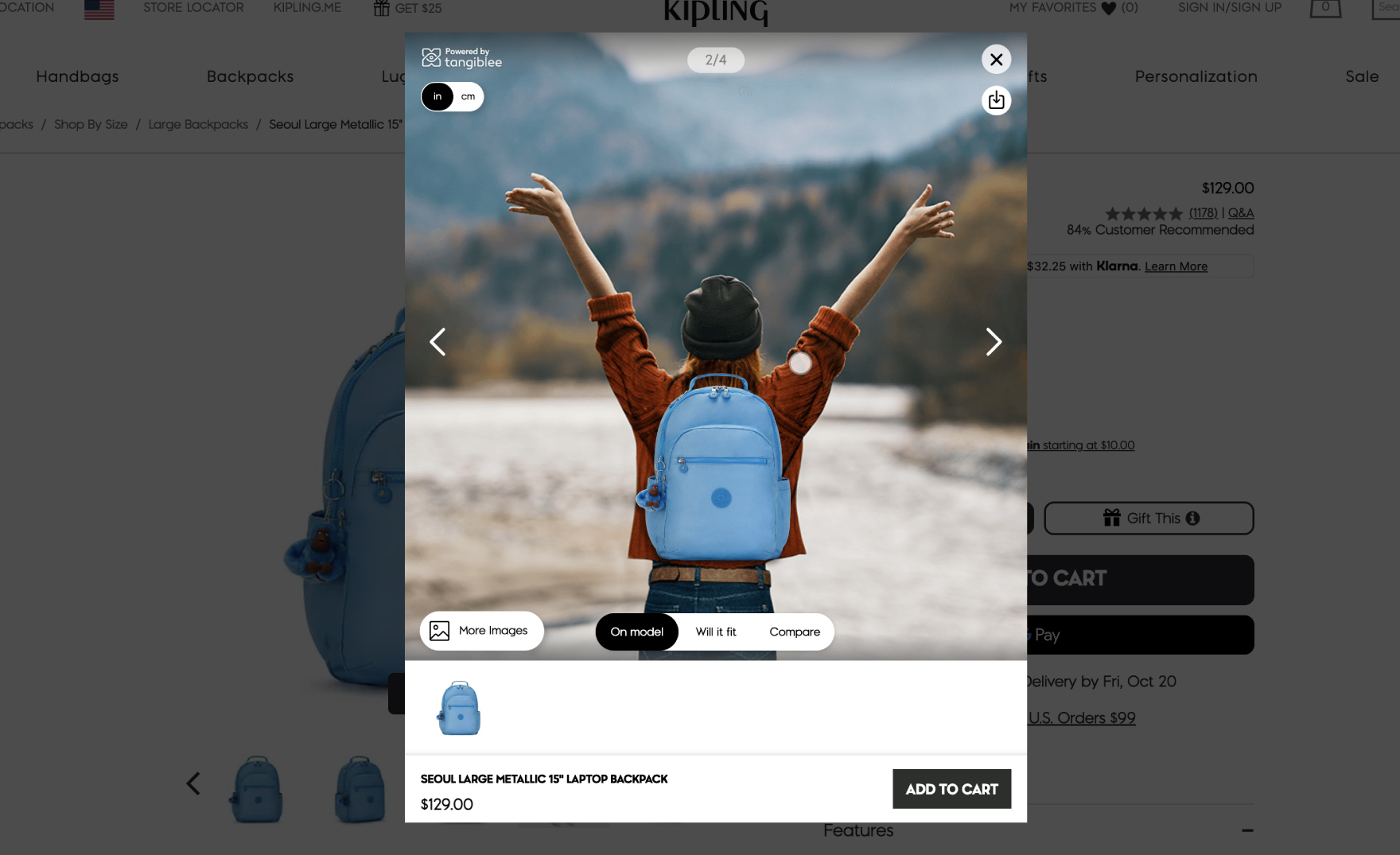 On Model - Backpacks