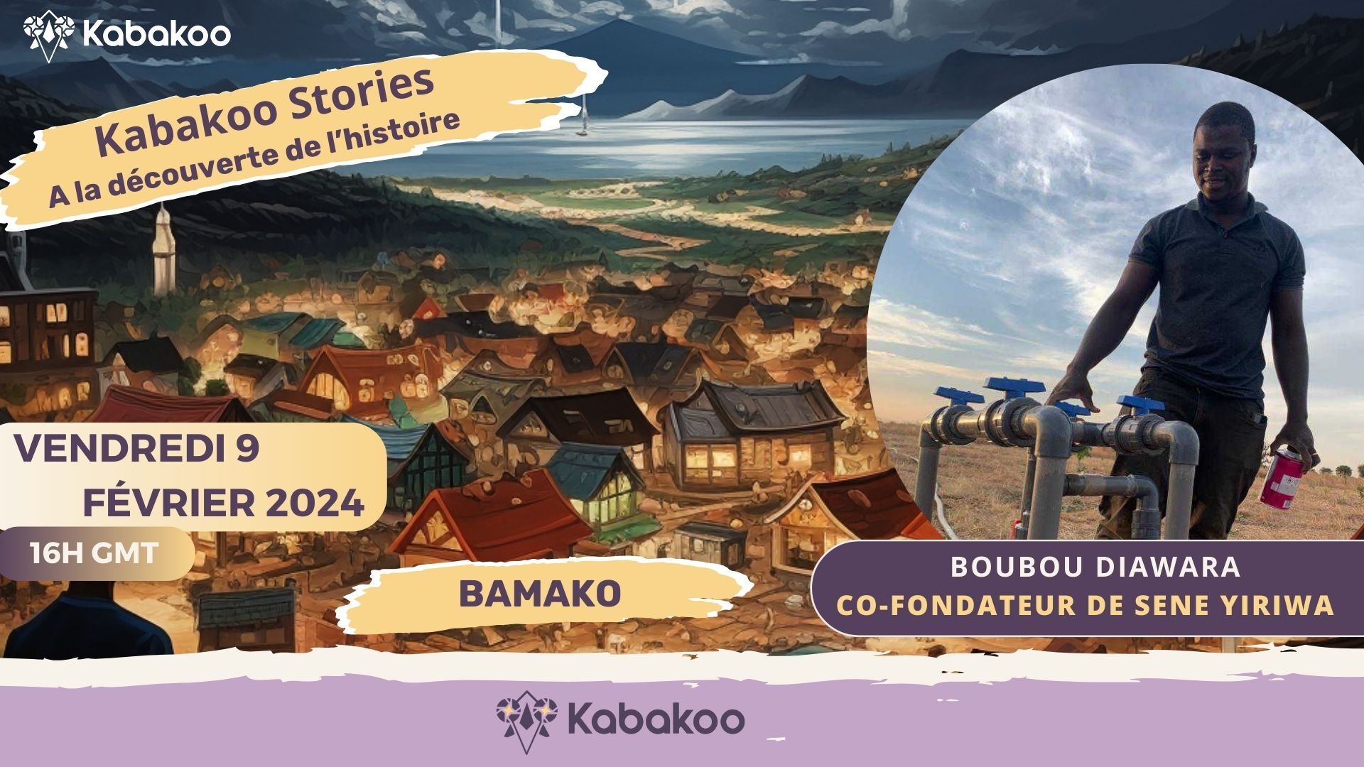 Kabakoo Stories: Rencontre avec Boubou Diawara, co-fondateur de SENE YIRIWA