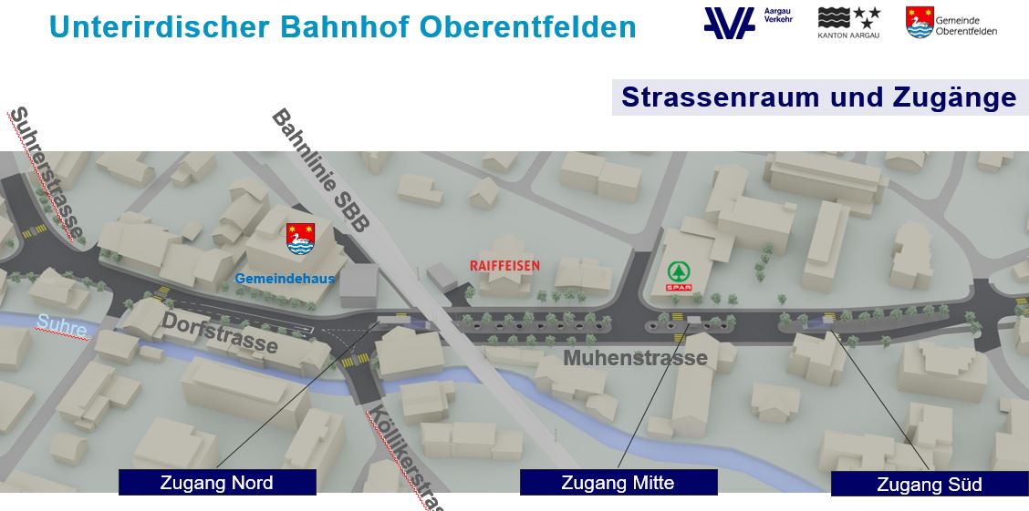 Ein Tunnel mitten durch das Dorf – Entflechtung Oberentfelden