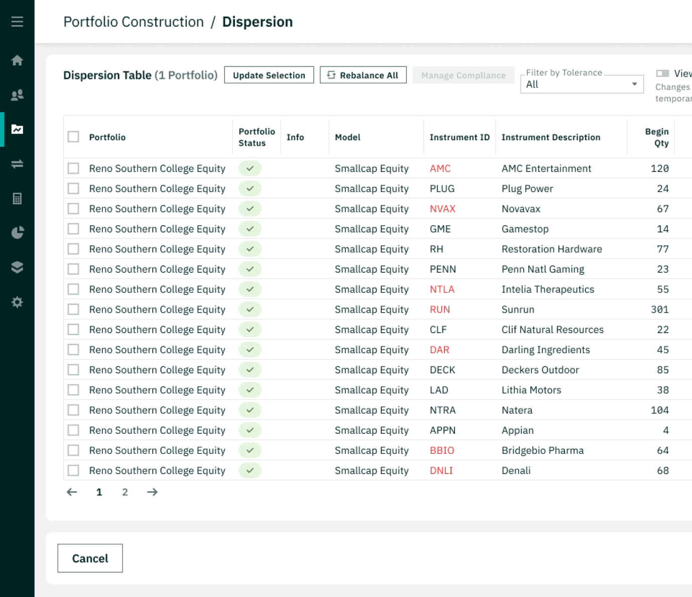 Portfolio Management