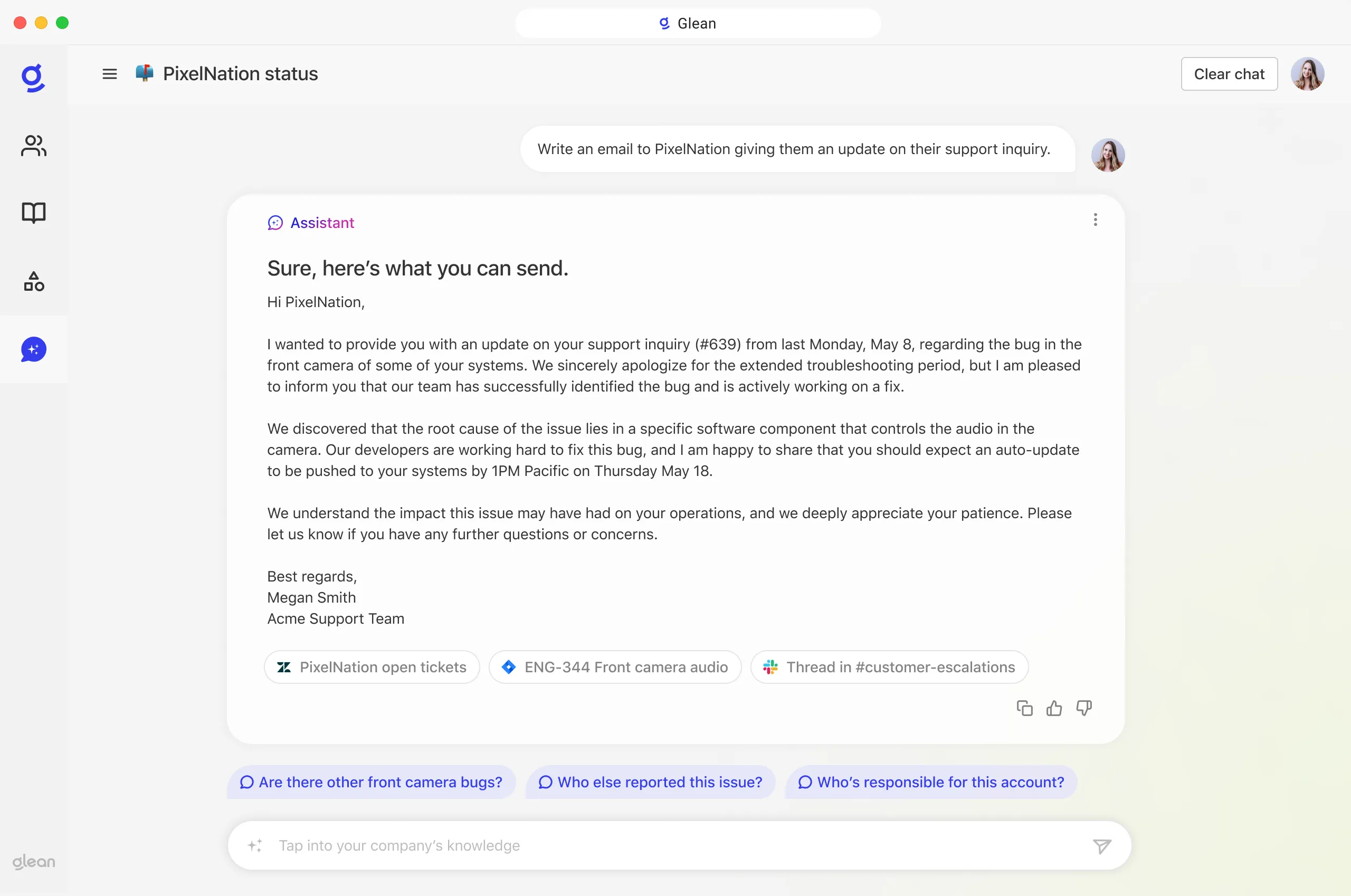 ChatGPT for Your Enterprise | Glean