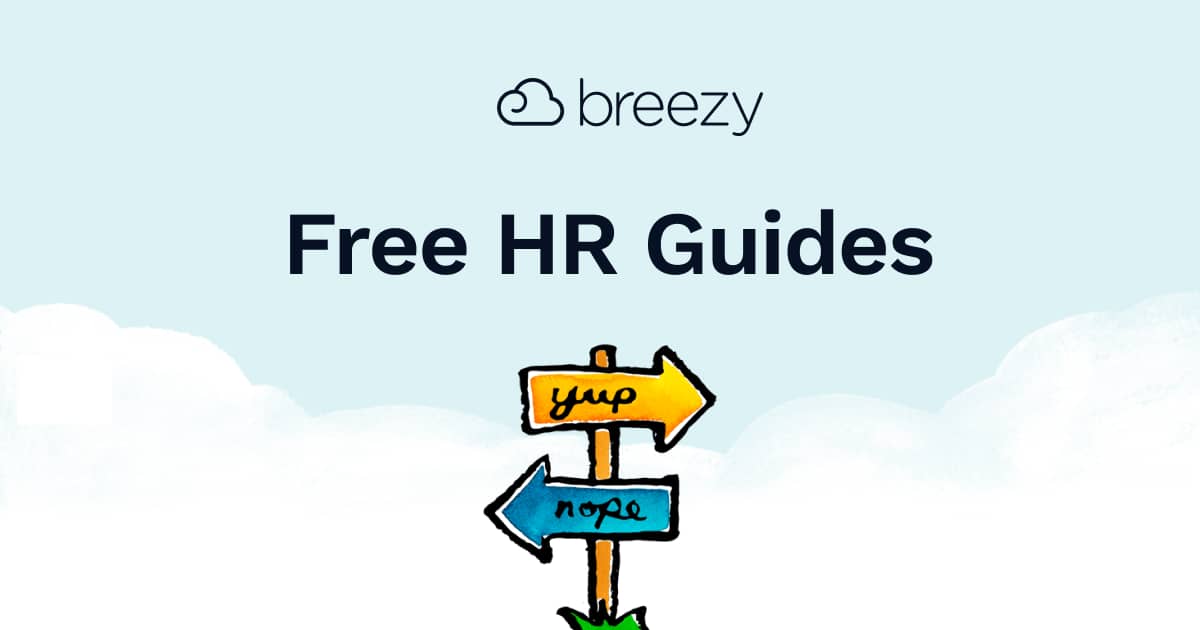 Free HR Guides to help your hiring process | Breezy HR