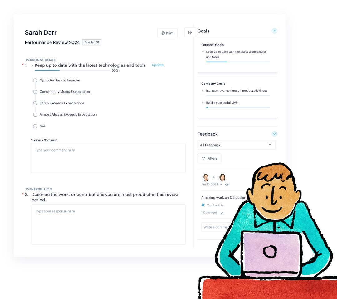 Breezy Perform: Simple and Powerful Performance Management Software