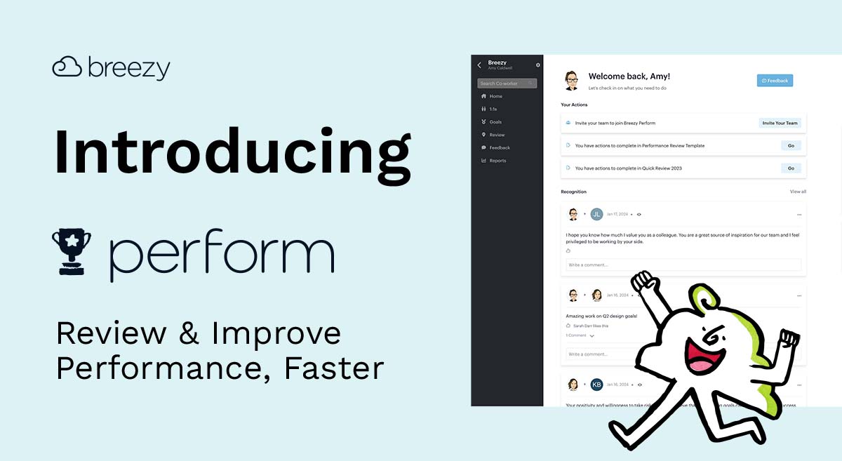 Breezy Perform: Simple, Powerful Performance Management Software