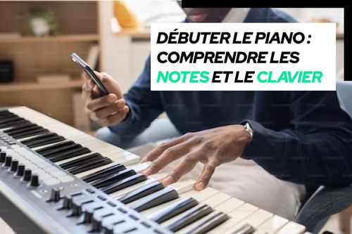 Piano et notes de musique : le guide pour débutants au piano