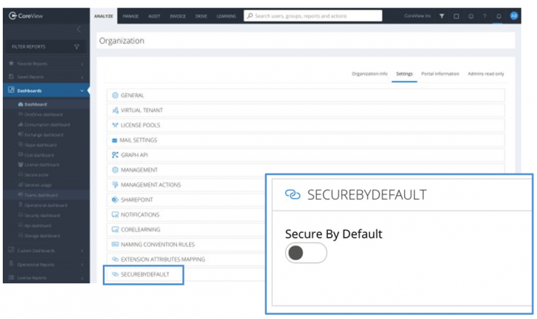 CoreView Release 21.05 | CoreView