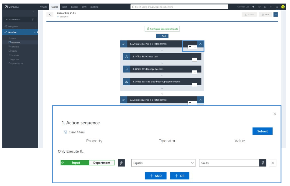 CoreView Release 21.05 | CoreView
