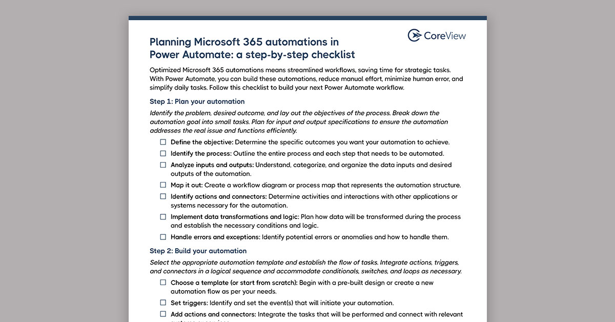 The power of Power Automate: building workflows in Microsoft 365