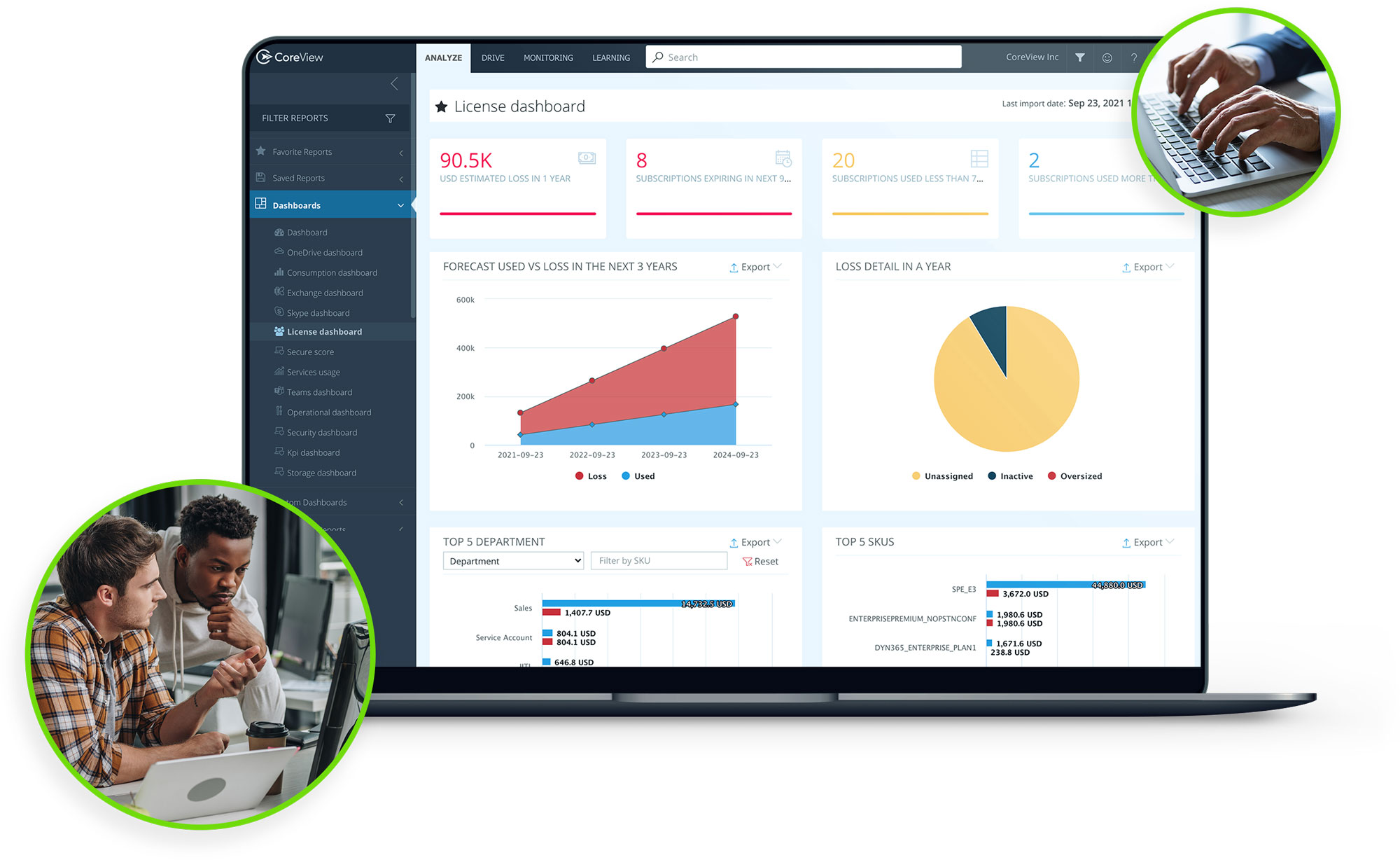 Health Care Office 365 Management Solution | CoreView