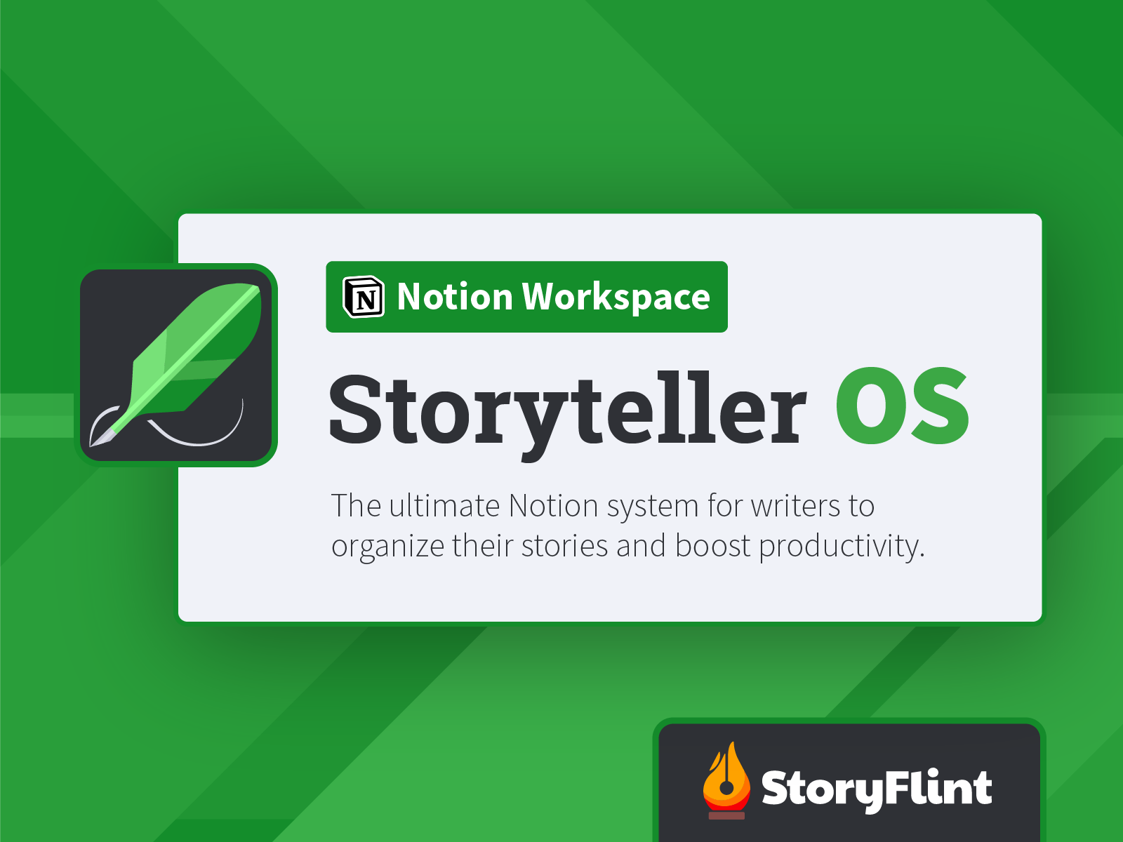 Storyteller OS | Notion Workspace | StoryFlint