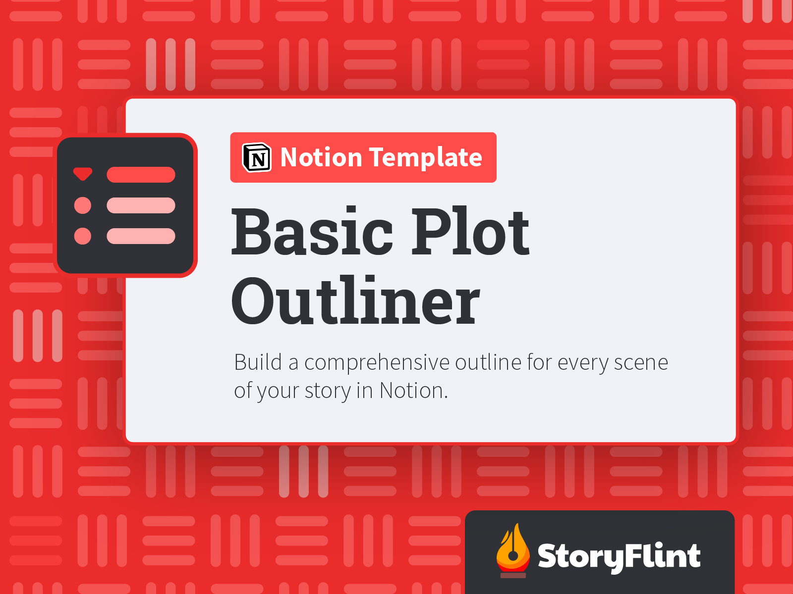 Basic Plot Outliner | Notion Template | StoryFlint