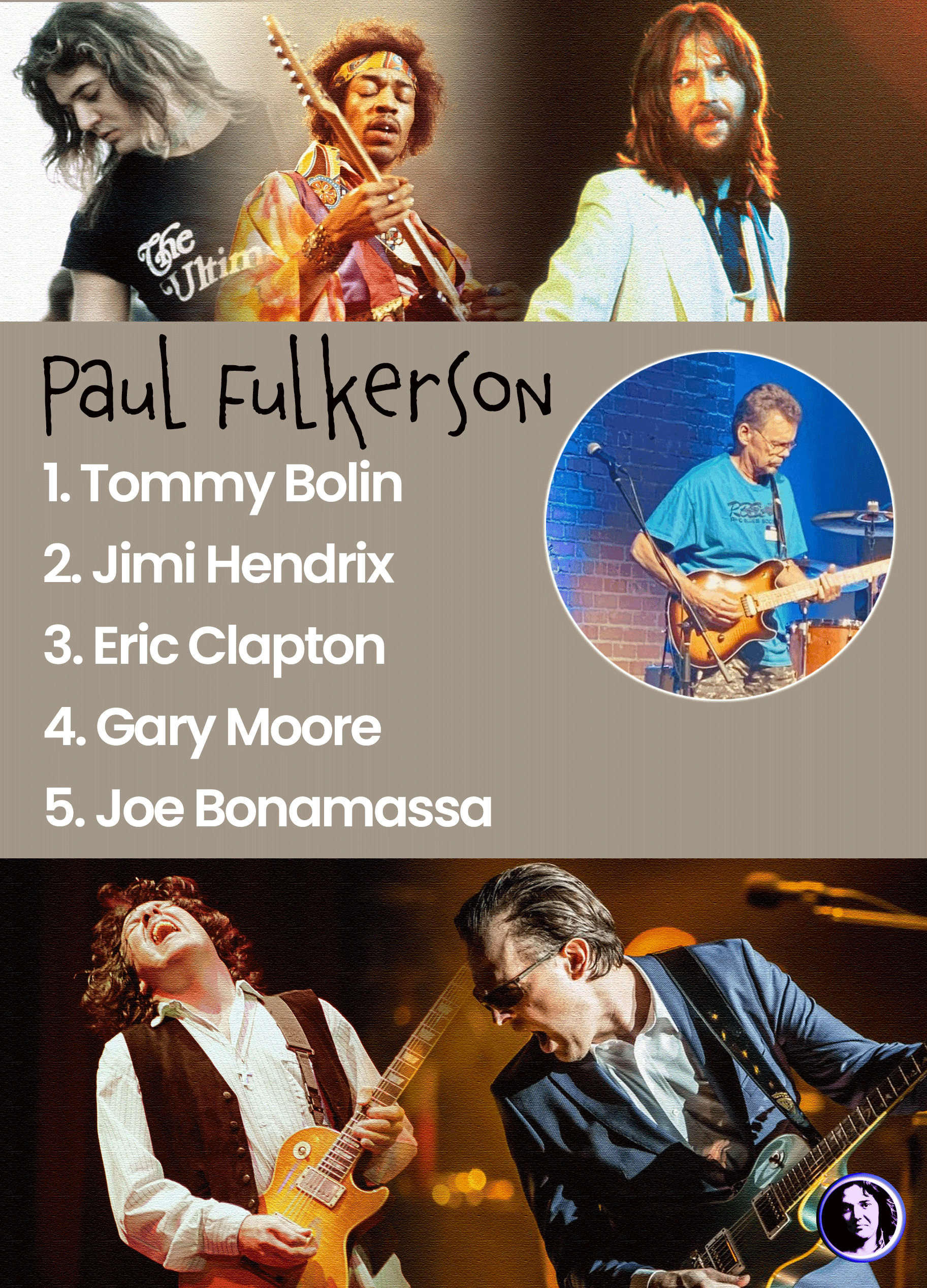 FAVE GUITARISTS | The Good Sh#t | Tommy Bolin Memorial Fund