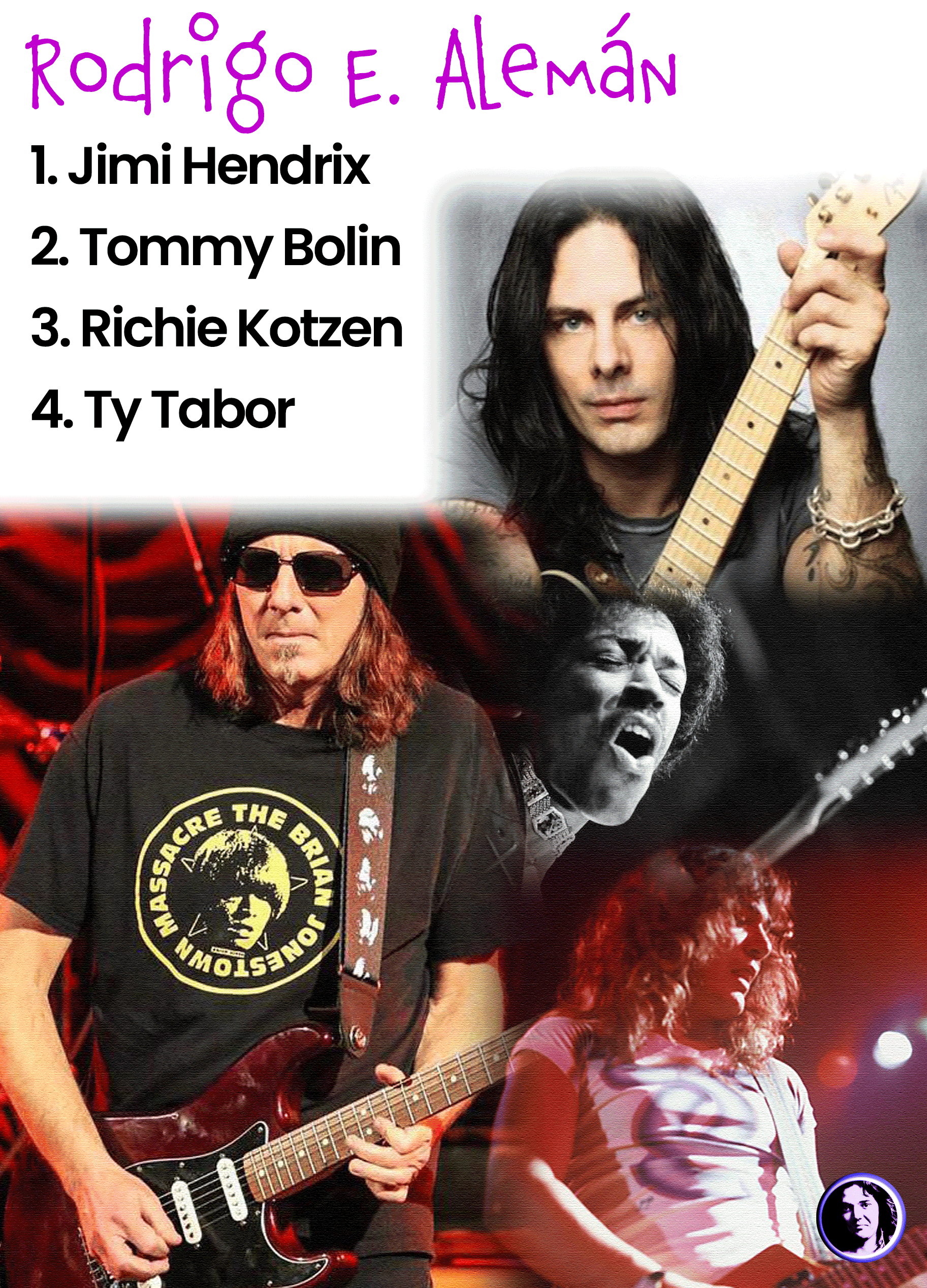 FAVE GUITARISTS | The Good Sh#t | Tommy Bolin Memorial Fund