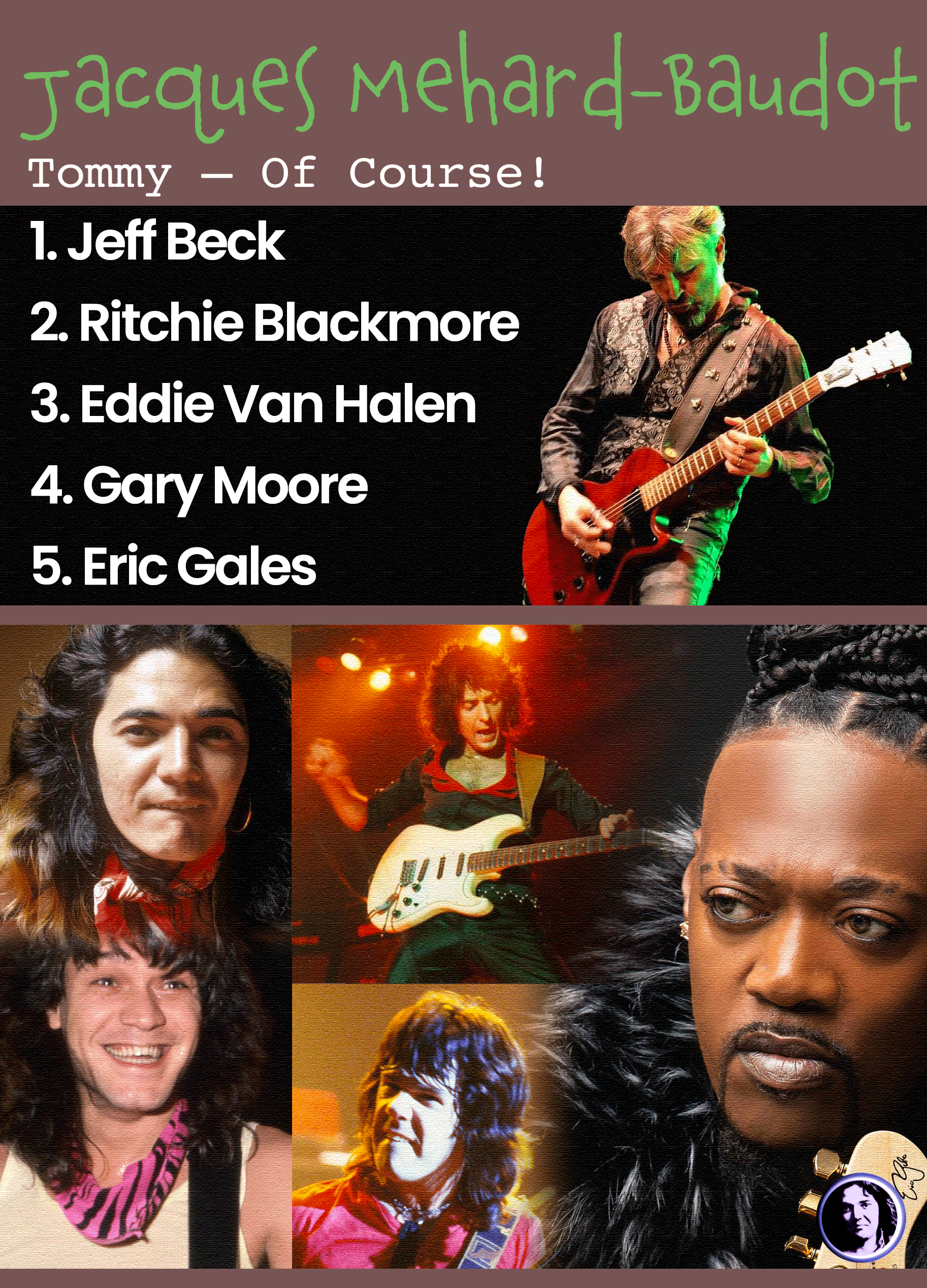 FAVE GUITARISTS | The Good Sh#t | Tommy Bolin Memorial Fund