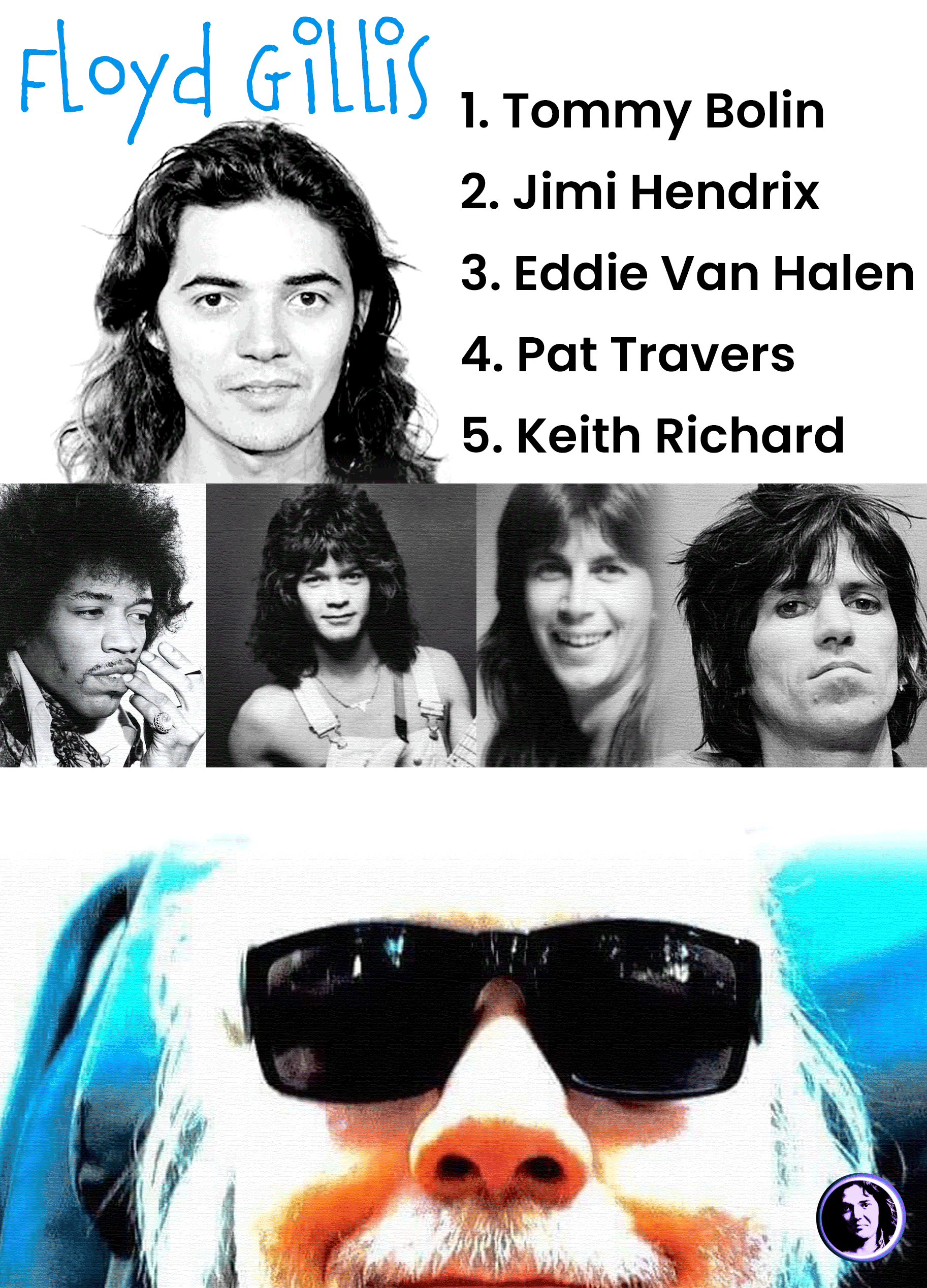 FAVE GUITARISTS | The Good Sh#t | Tommy Bolin Memorial Fund