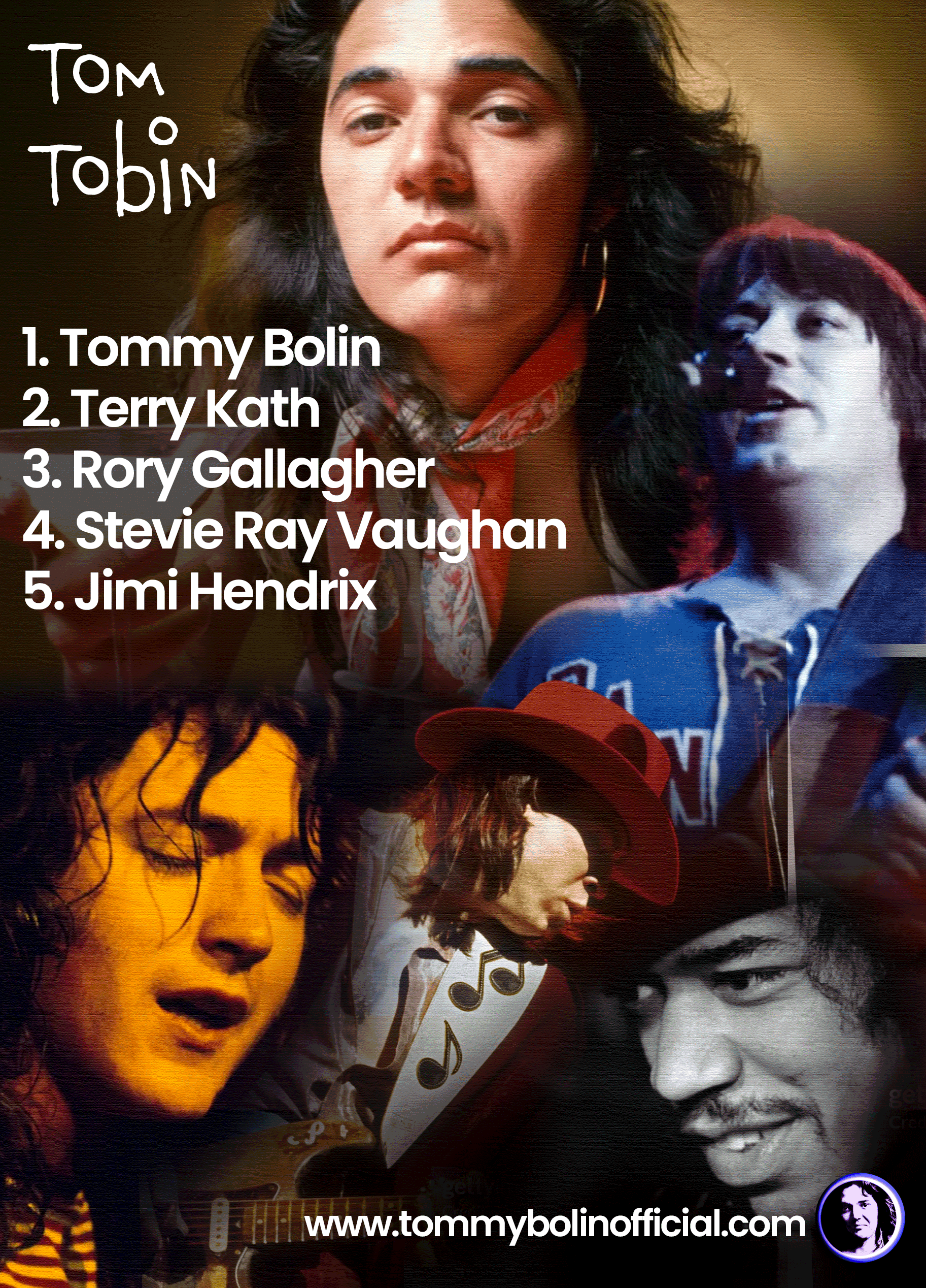 FAVE GUITARISTS | The Good Sh#t | Tommy Bolin Memorial Fund