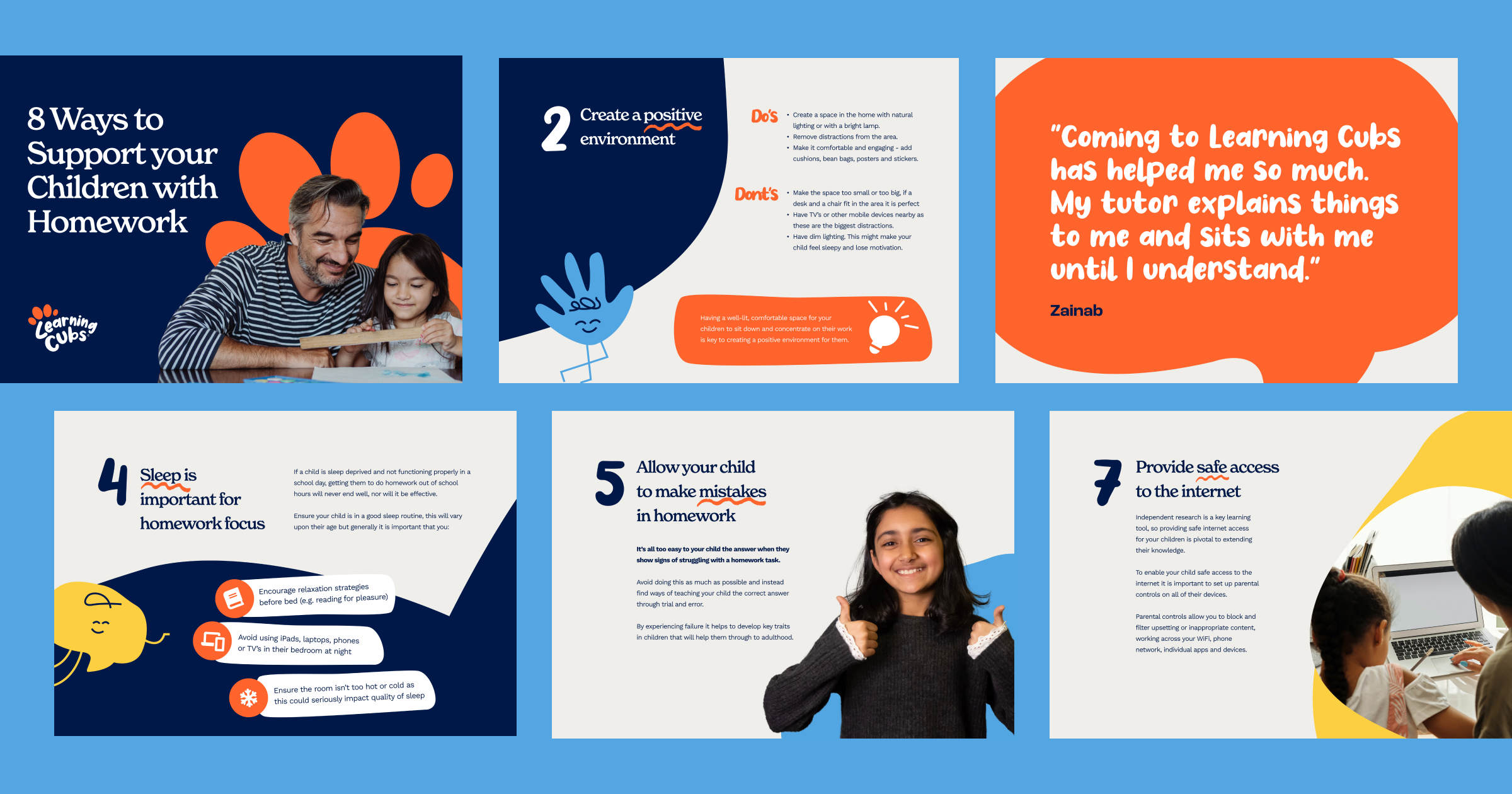 8 Ways to Help Your Children With Homework - FREE Download