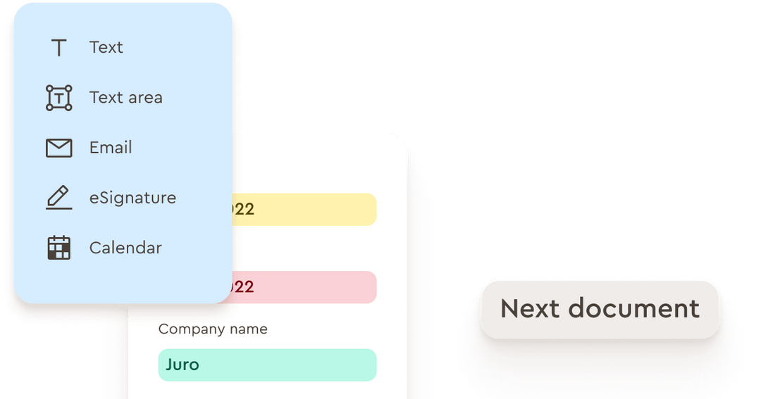 Juro | Create contracts