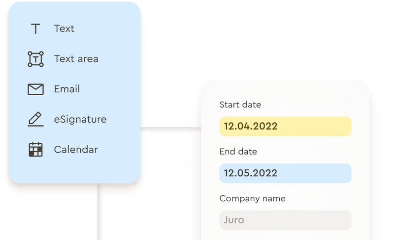 Juro | Track contracts