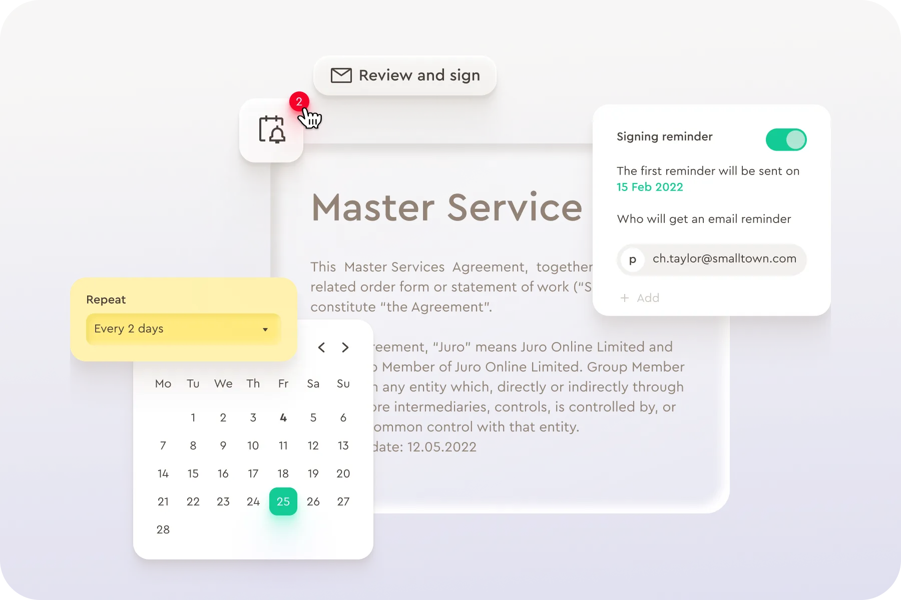 Juro | AI-enabled contract automation