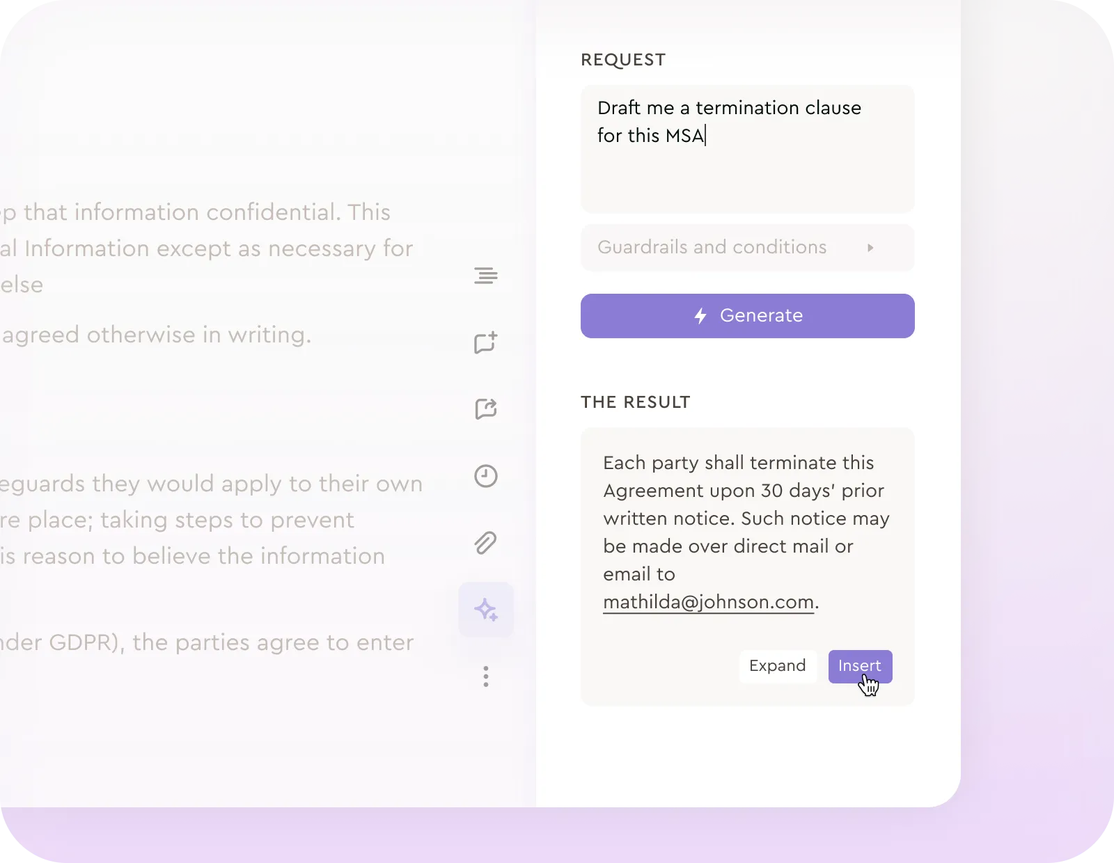 Juro | Legal AI Assistant