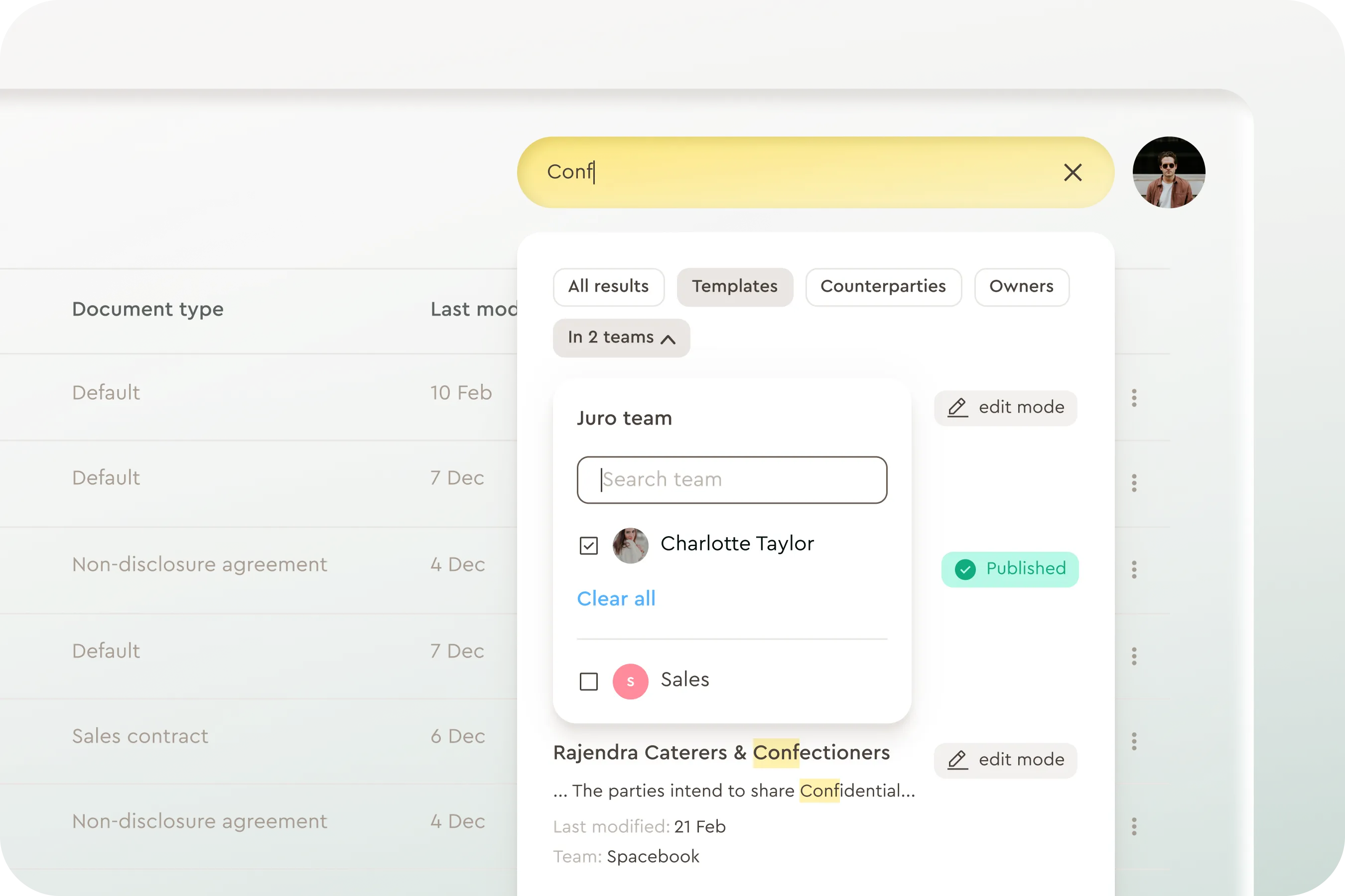 Juro | AI-enabled contract automation