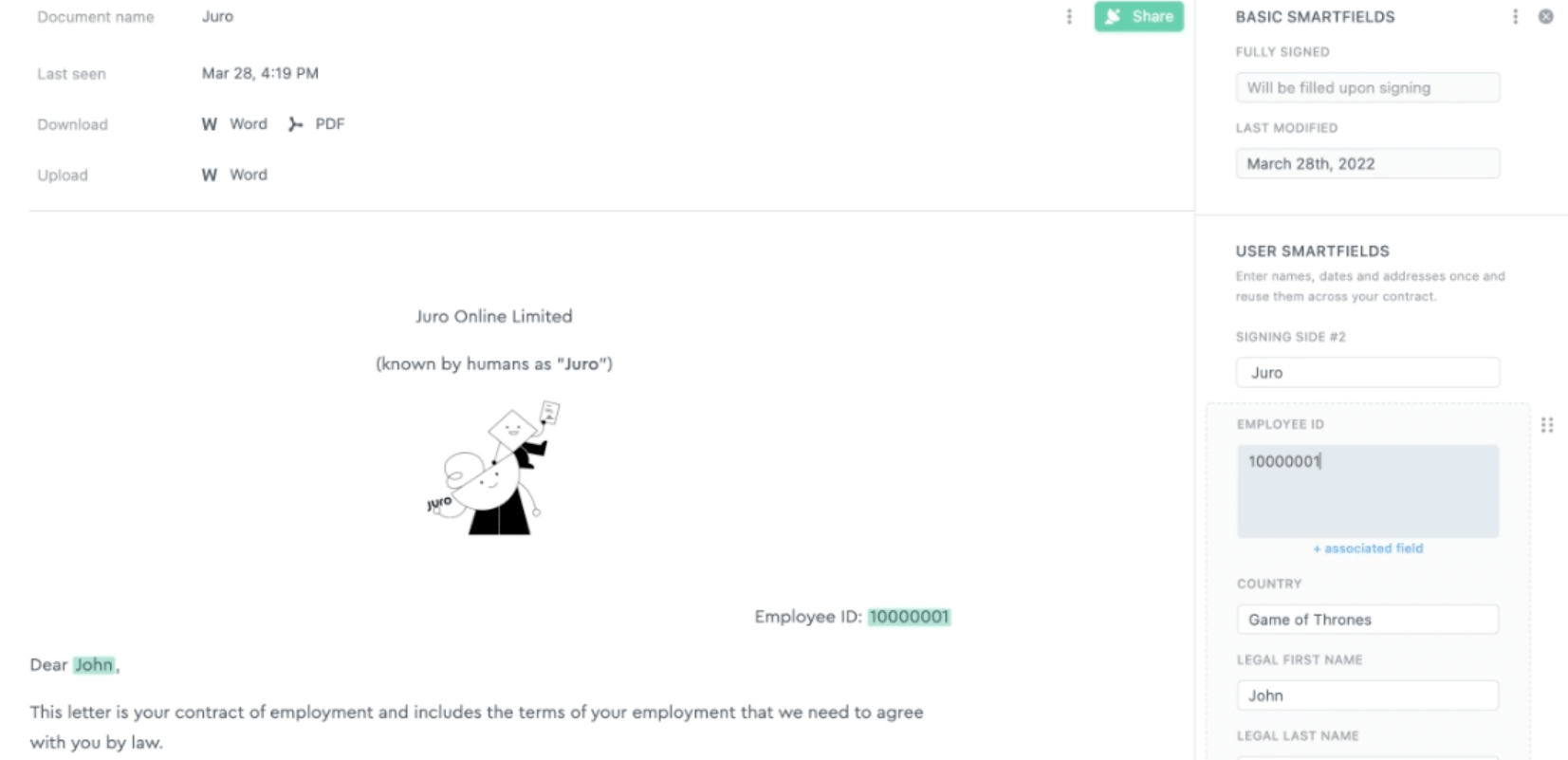 How to manage contracts in Workday