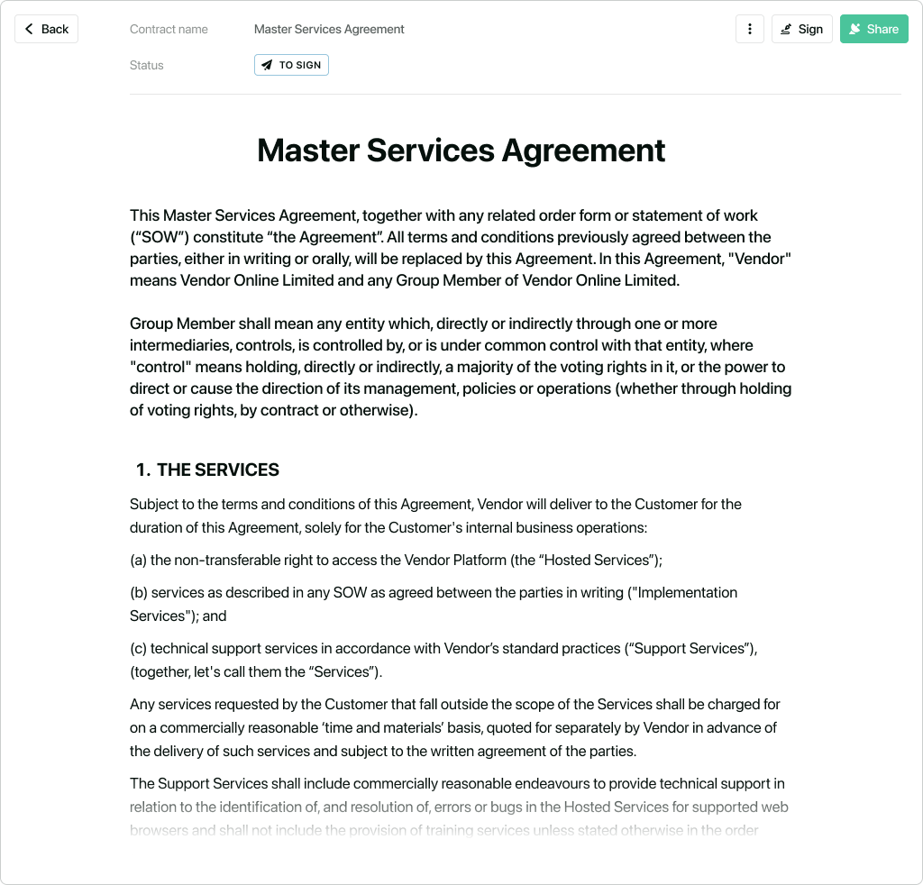 Service Delivery Agreement Template
