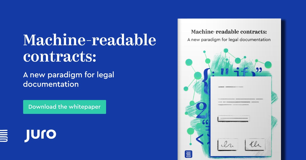 Juro | Machine-readable contracts: download the whitepaper