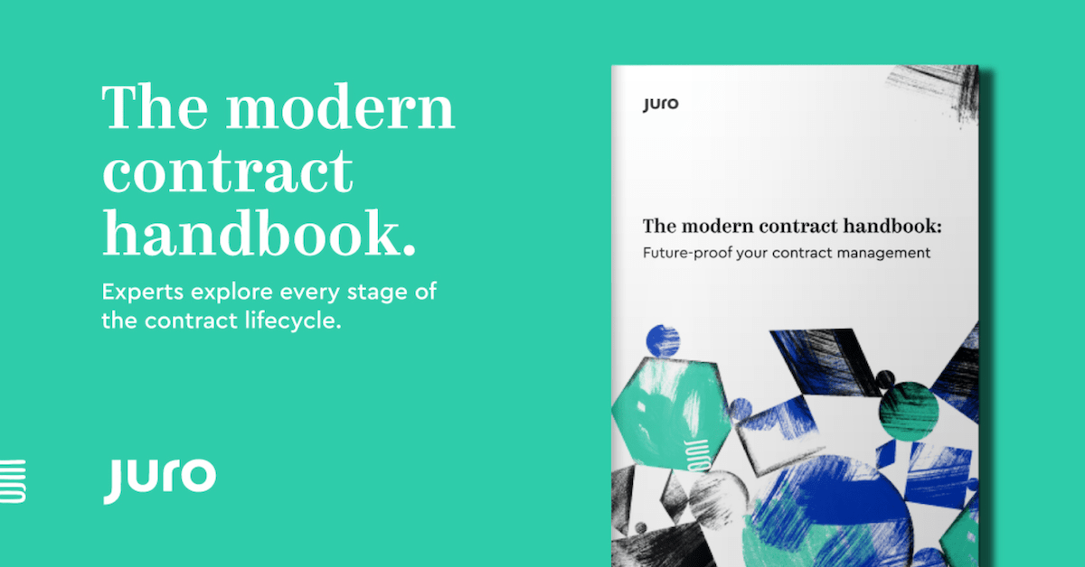 Modern contract handbook: guide to effective contract management