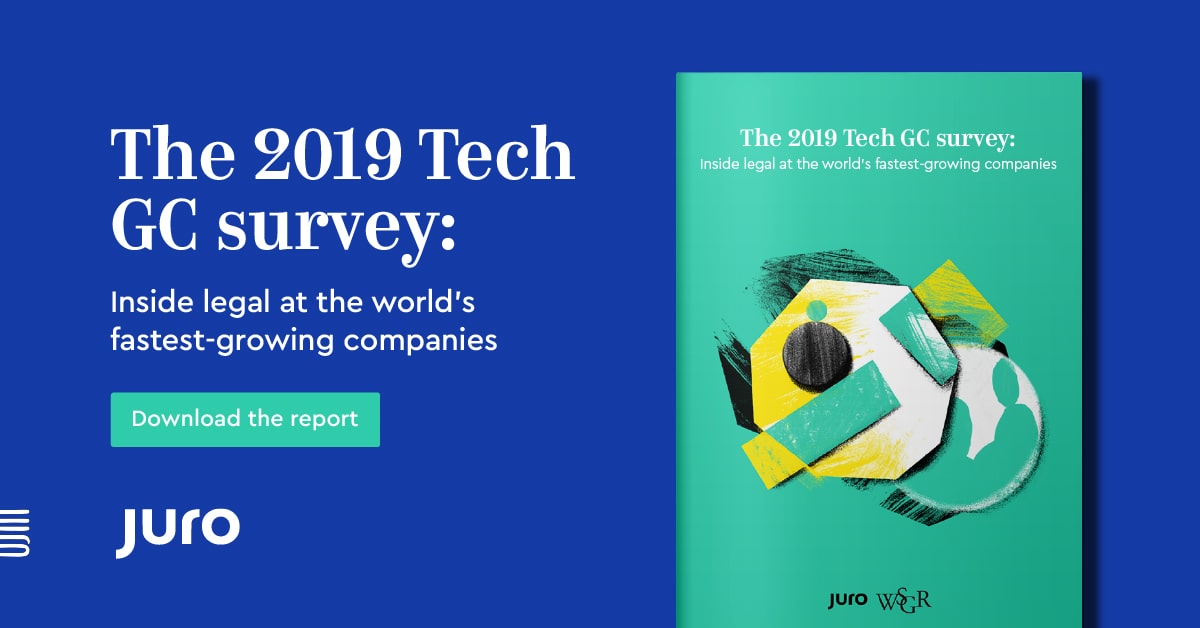 Juro | The 2019 Tech GC report