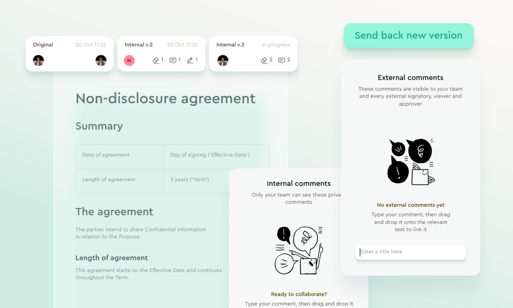 How to redline in DocuSign CLM