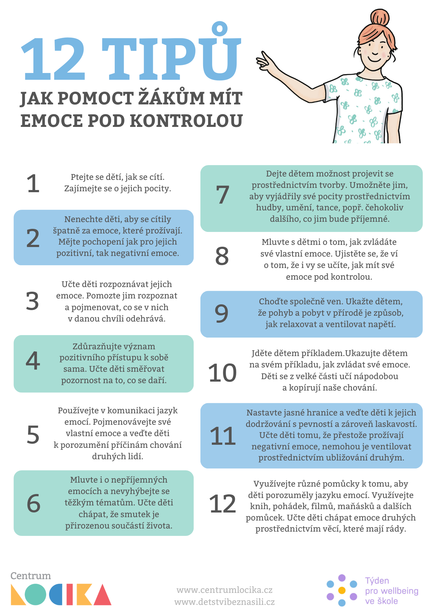 Centrum LOCIKA se hrdě připojuje k Týdnu pro wellbeing ve škole