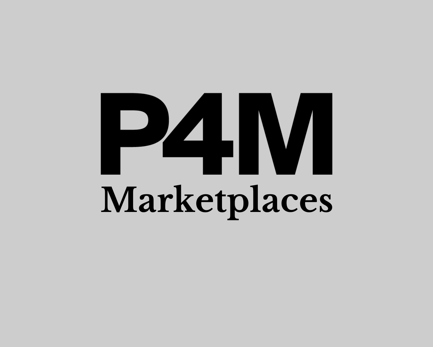 P4M - Marketplaces