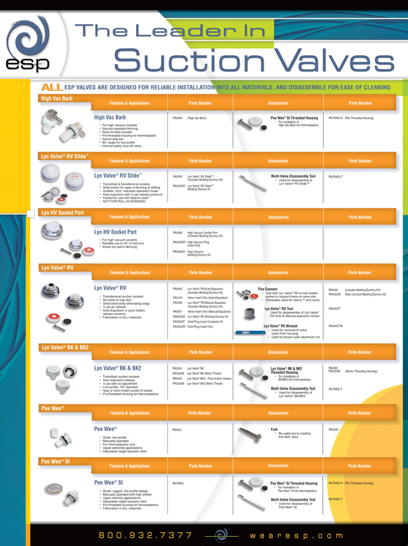 EVA Valve PA0500 | High-Vacuum Suspension Socket Valve | ESP
