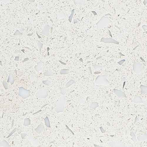 Cloud Recycled Glass Countertop Samples | Curava