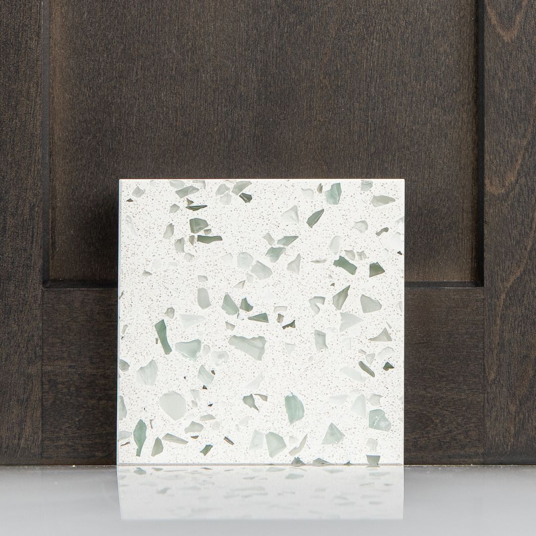 Element Recycled Glass Countertops Sample | Curava