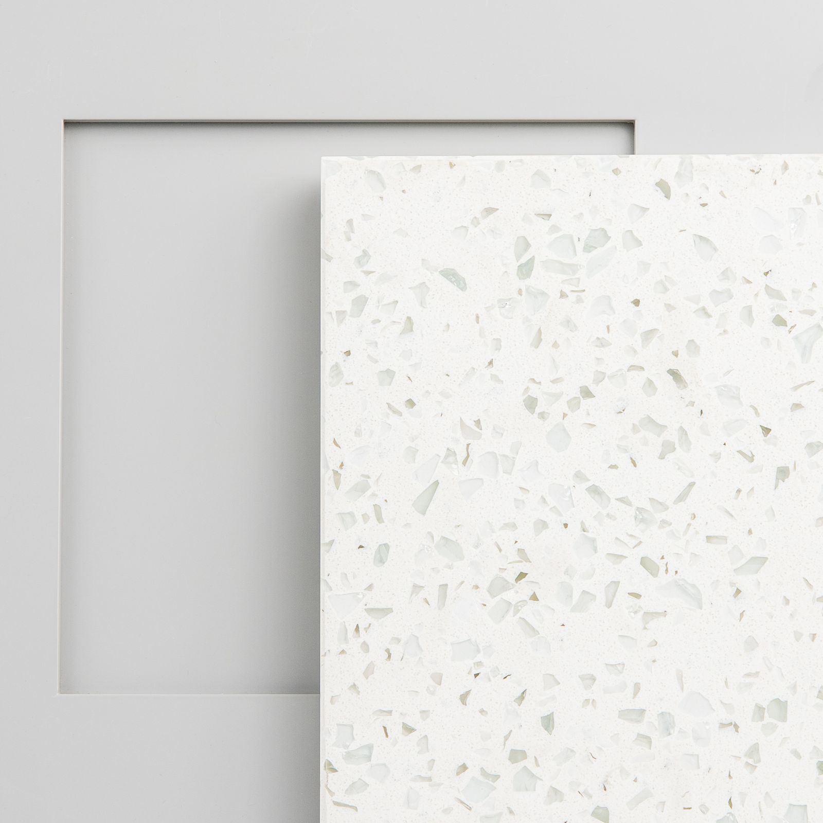 Element Recycled Glass Countertops Sample | Curava