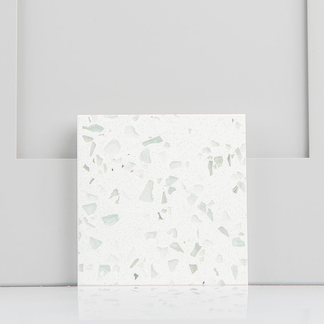 Element Recycled Glass Countertops Sample | Curava