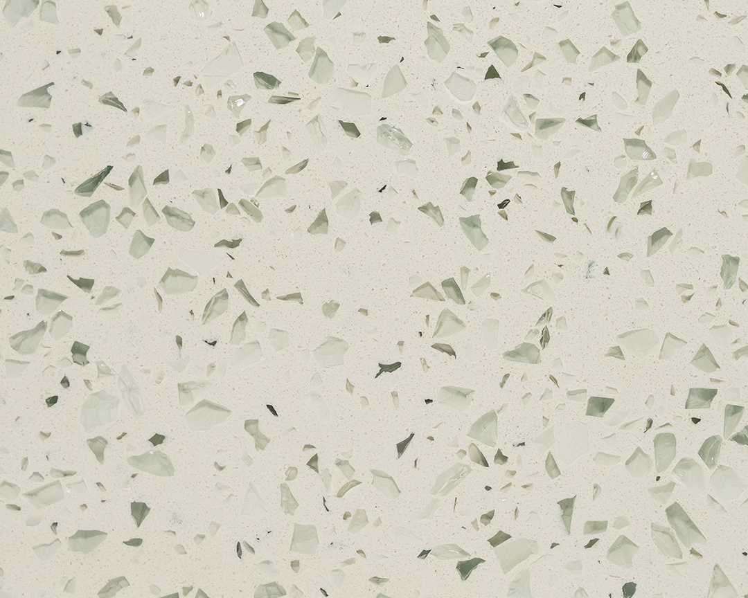 Element Recycled Glass Countertops Sample | Curava