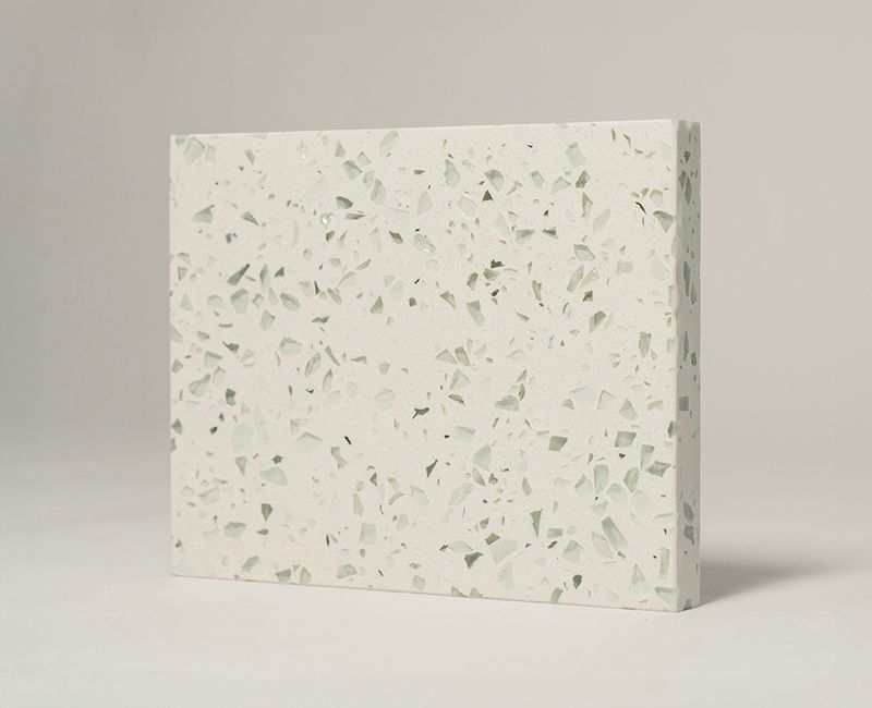 Element Recycled Glass Countertops Sample | Curava
