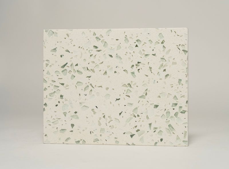 Element Recycled Glass Countertops Sample | Curava