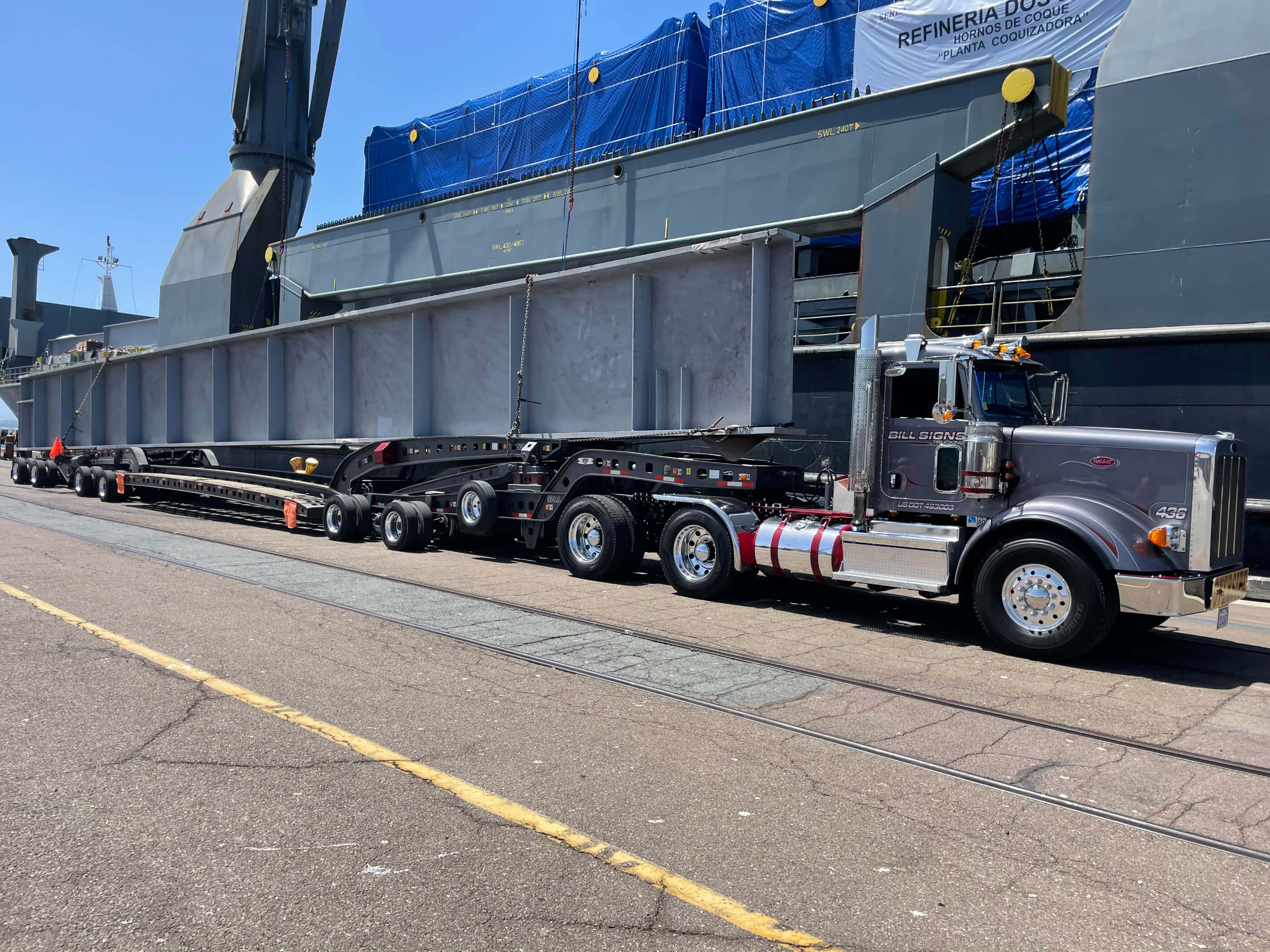 Breakbulk Cargo Services Across Continental United States