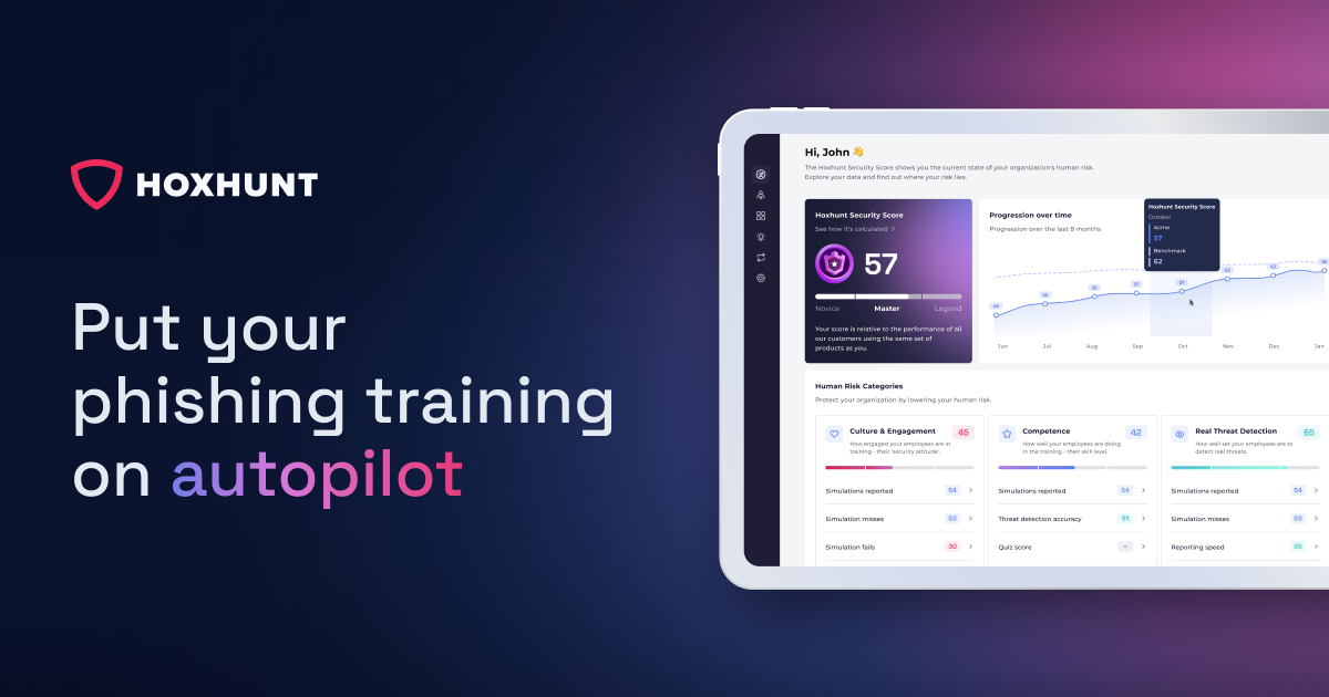 Put your phishing training on autopilot - Hoxhunt