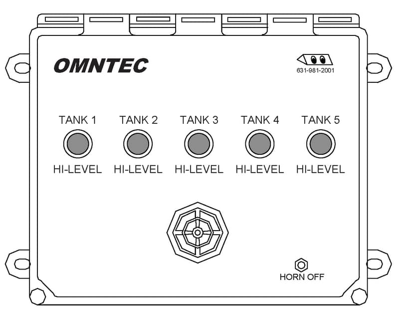 RAS-5 | Remote Annunciator | OMNTEC