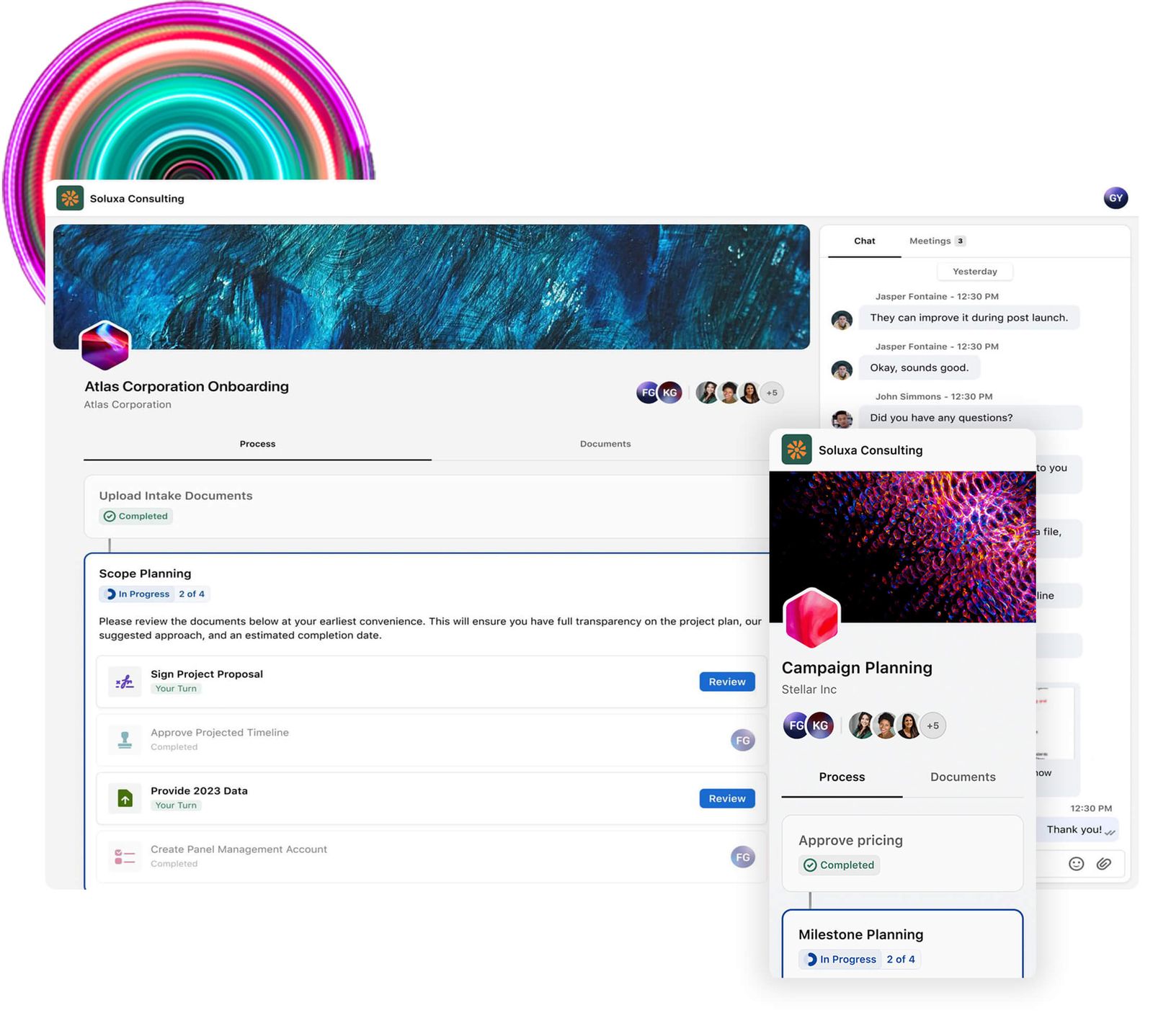 Moxo | Interaction Workspaces to streamline your customer, vendor, and partner projects.