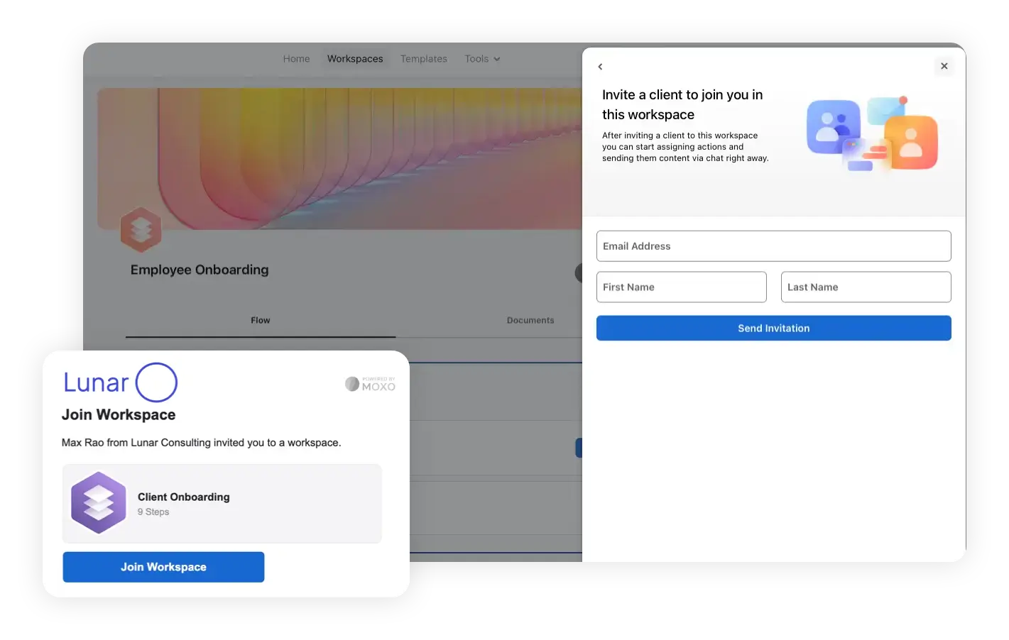 Easy, secure document collection workflows | Moxo
