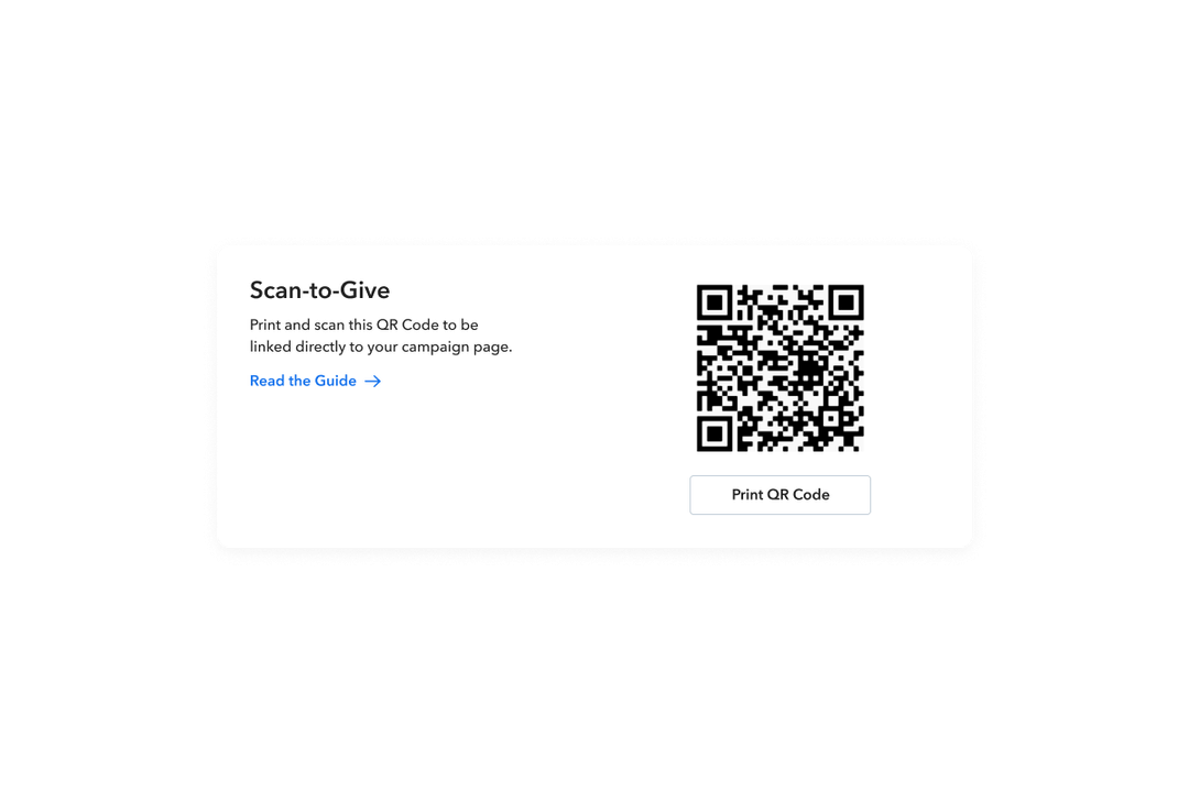 Scan-to-Donate: QR Codes for Donations | Givebutter