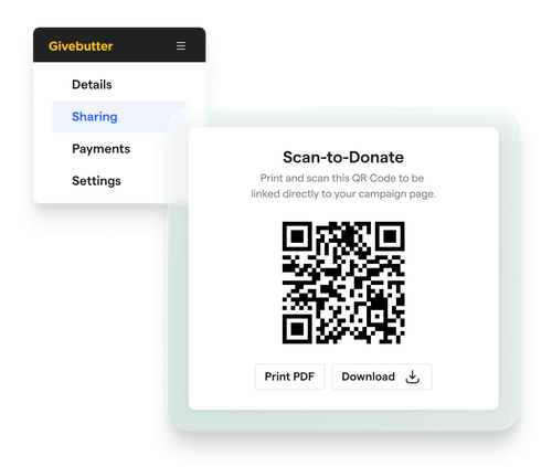 Scan-to-Donate: Create Free QR Codes For Donations | Givebutter