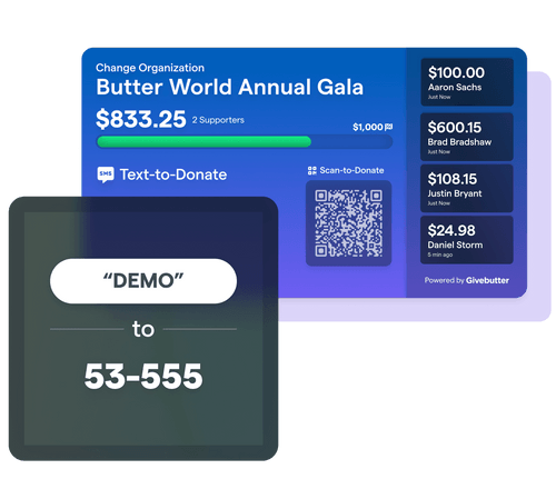 Free Text-To-Donate: Create Custom Keywords | Givebutter